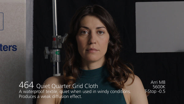 LEE Filters 464 Quiet Quarter Grid Cloth Diffusion - LEE Filters Direct USA